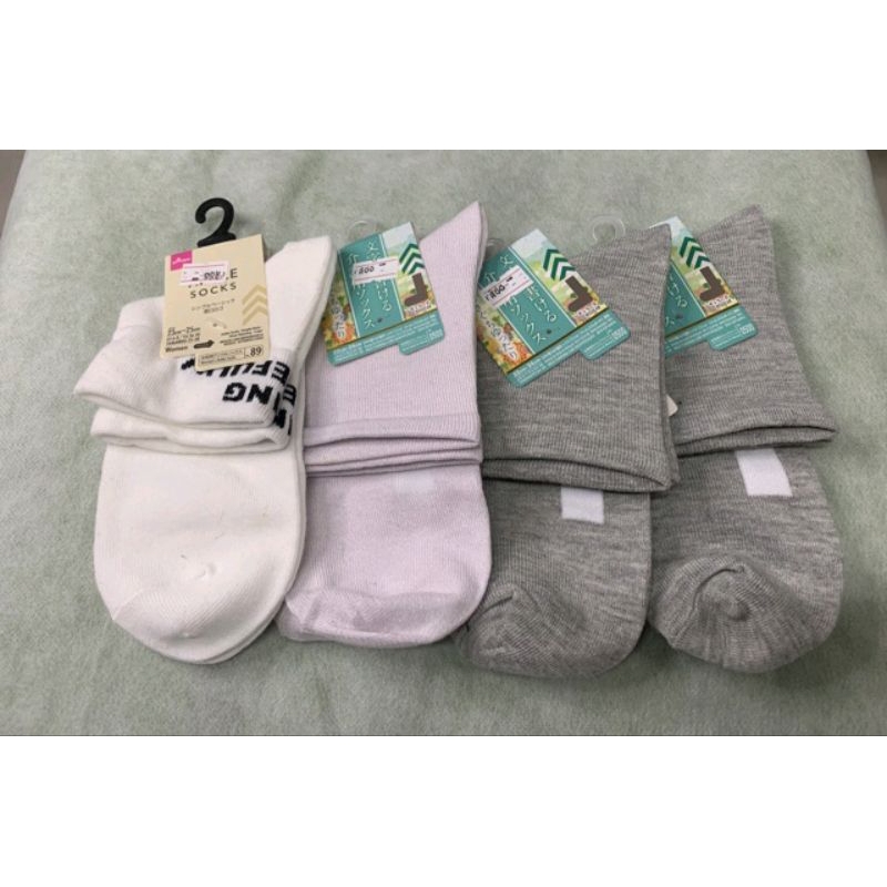 Japan Daiso MEN/WMNS SOCKS | Shopee Philippines
