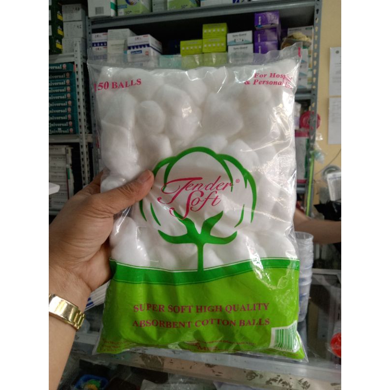 COTTON BALLS 150'S TENDER SOFT | Shopee Philippines