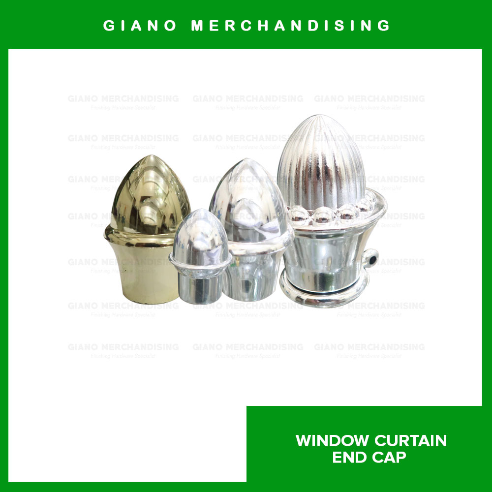 Window Curtain End Caps (2PCS) | Shopee Philippines