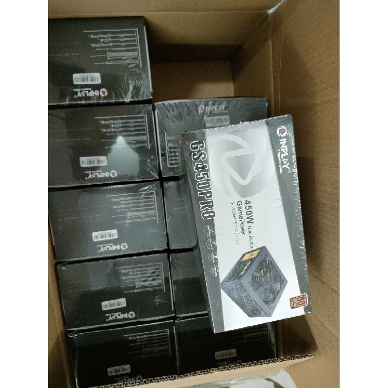 INPLAY GS450PRO 450W 80+ BRONZE CERTIFIED TRUE RATED PSU | Shopee ...