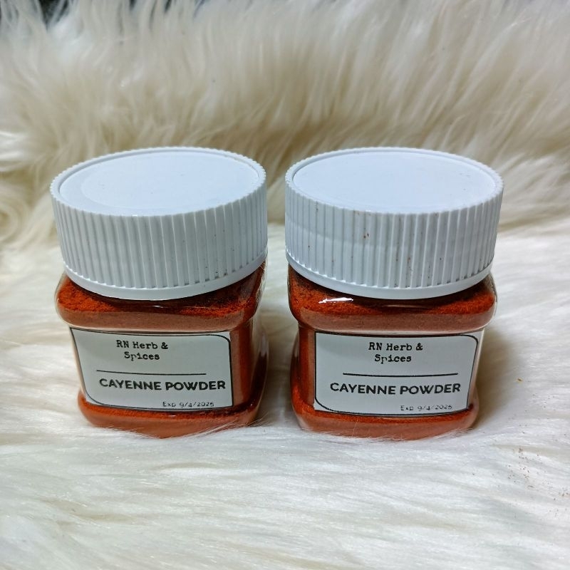 CAYENNE PEPPER POWDER *118ml. Jar / 50g* | Shopee Philippines