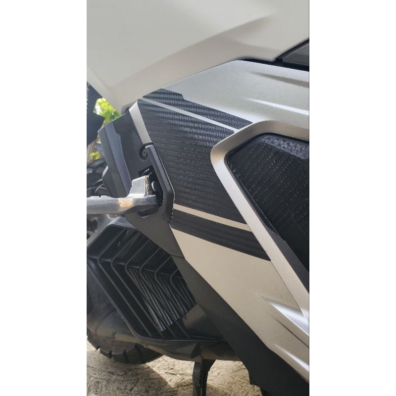 honda adv 160 backride footrest sticker cover left and right side ...