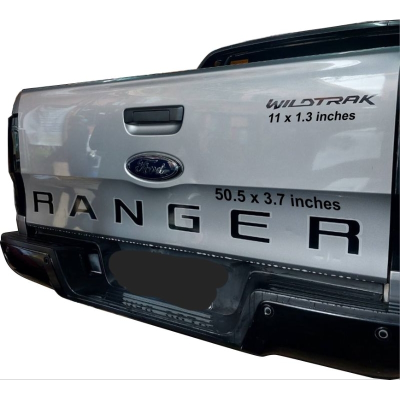 FORD RANGER WILDTRAK DECALS | Shopee Philippines