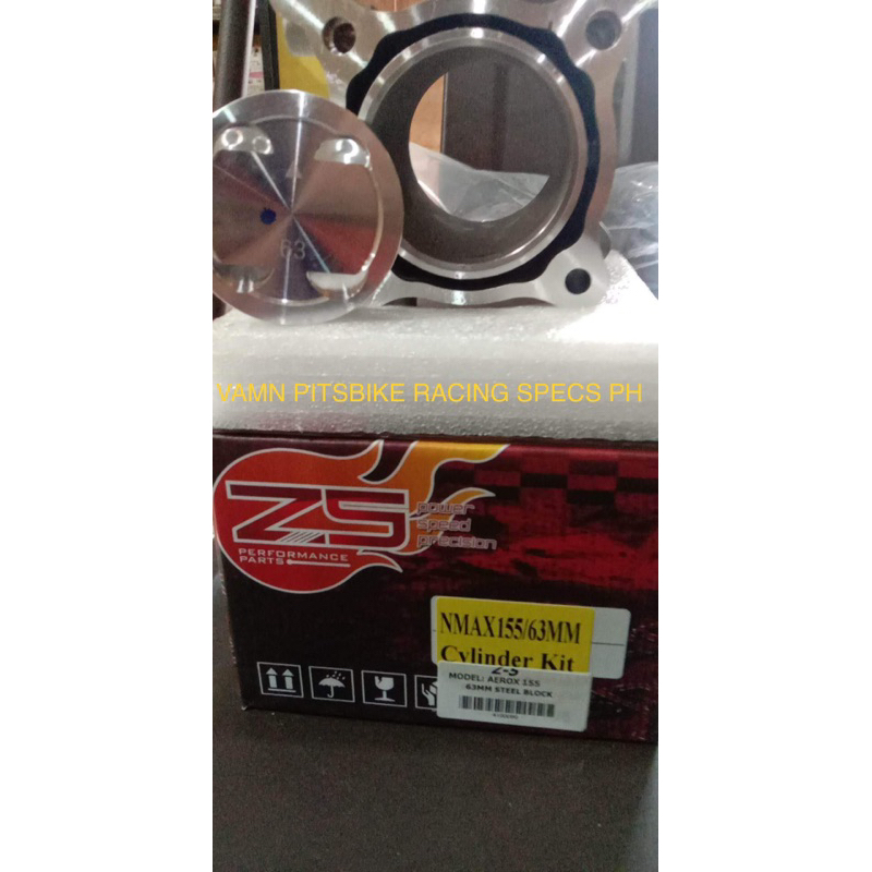 Z-5 Z5 by Pitsbike Cylinder Block Bore kit Aerox NMAX Sniper155 63 65 ...