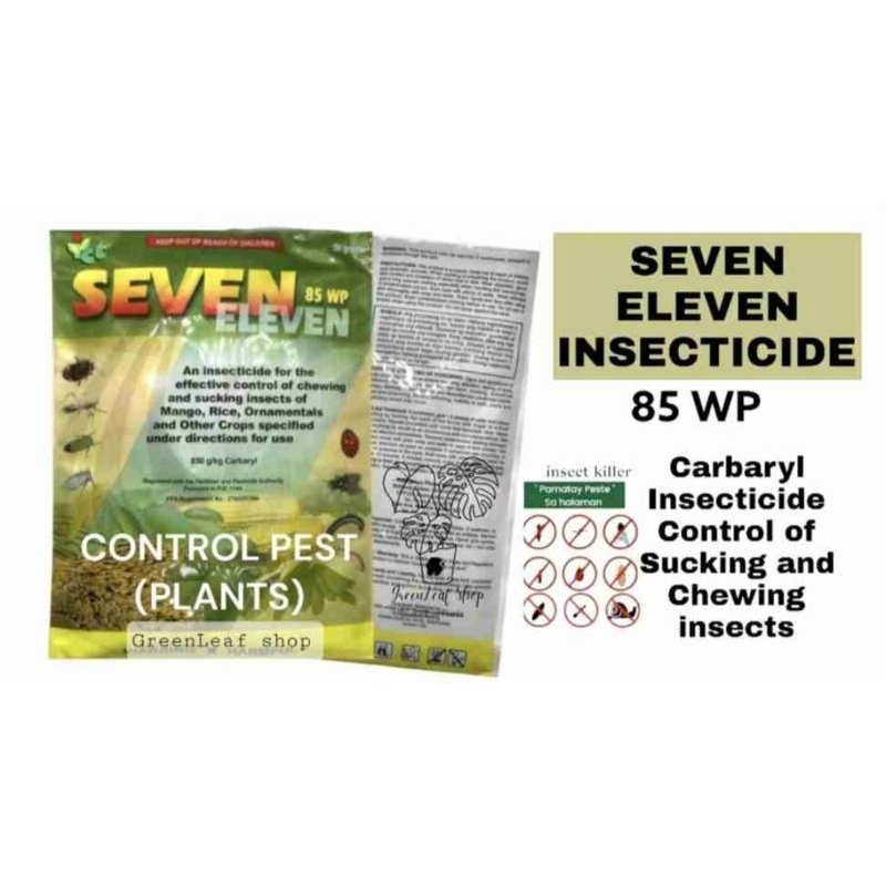 Seven Eleven 85WP Control Garden Pest (Insecticide) | Shopee Philippines