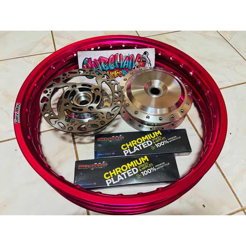 VANZBOY RIMSET HONDA CLICK 125/150 SIZE 17s 1.2 1.4 BROKEN SIZE ...