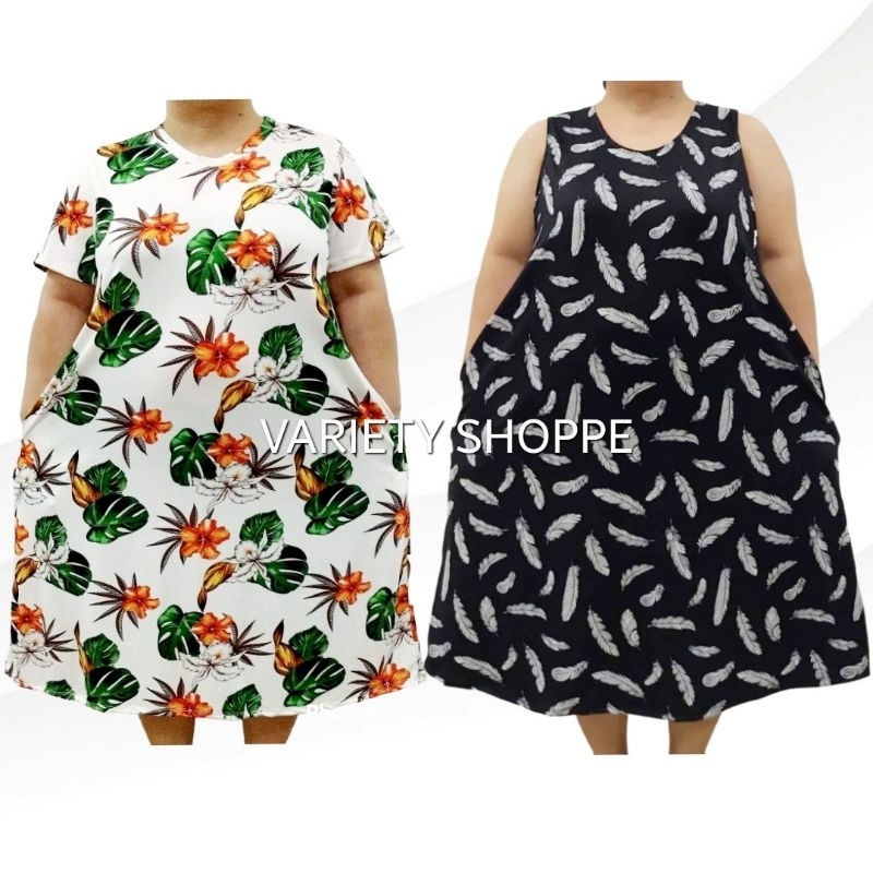 Plus size Maxi Dress with Pocket | Daster | Duster | XL 2XL 3XL ...
