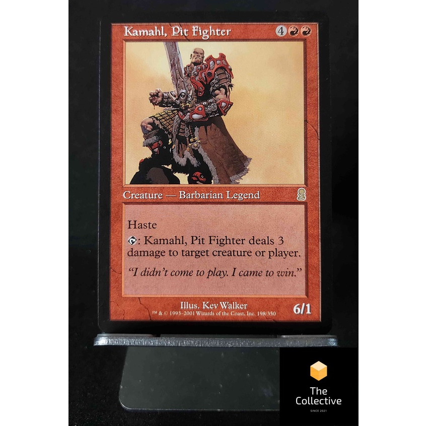 Magic the Gathering - MTG Card Game - Kamahl, Pit Fighter - [RED] / [ID ...
