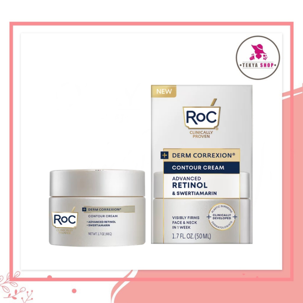 RoC Derm Correxion Contour Cream For Face & Neck, 50 ml | Shopee ...