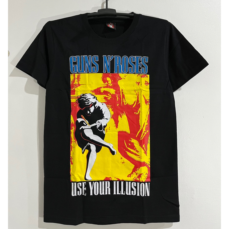 GUNS AND ROSES USE YOUR ILLUSION 1 ROCK YEAH BRAND THAILAND TSHIRT ...