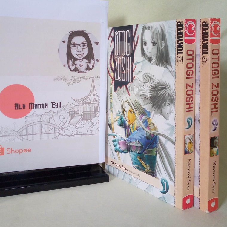 Otogi Zoshi Complete Manga Set Vol 1 & 2 by Narumi Seto, English, Tokyopop | Shopee Philippines