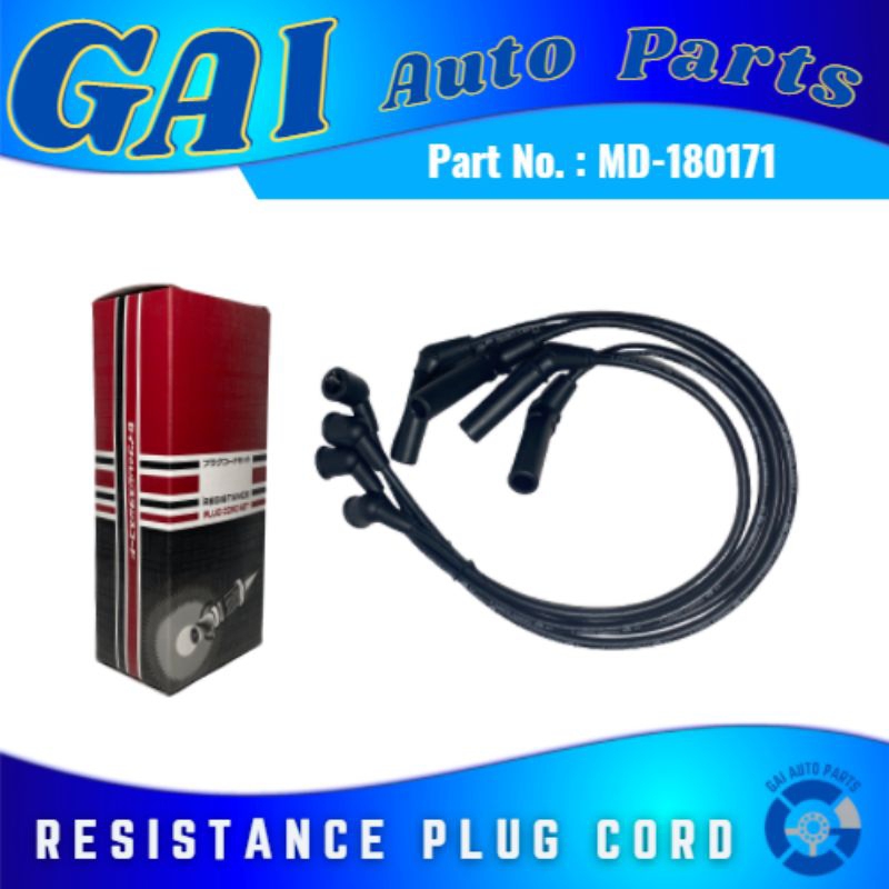 Hi-Temp Resistance Plug Cord for MITSUBISHI Lancer 1.3 1993-1995 ...