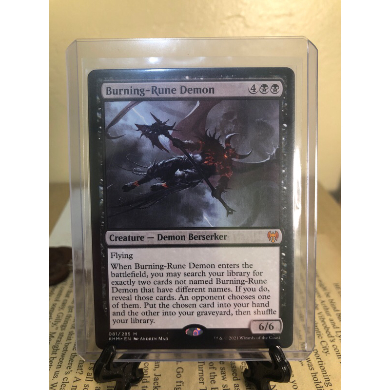 Burning-Rune Demon (KHM) | Shopee Philippines