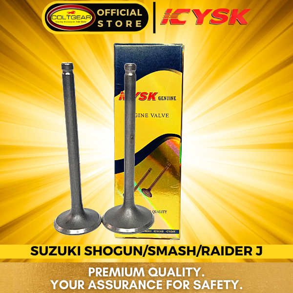 YSK Exhaust and Intake Engine Valve for Suzuki Shogun/Smash/Raider J ...