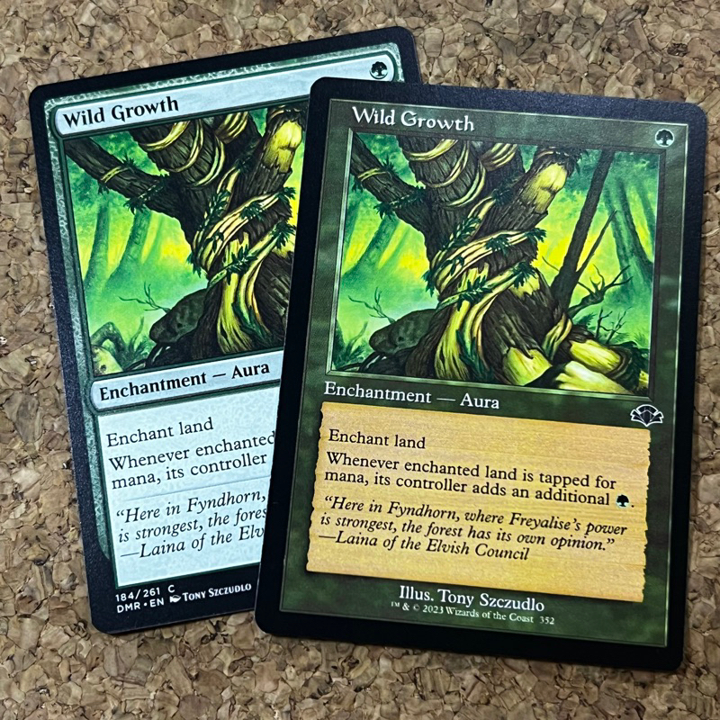 WILD GROWTH | DOMINARIA REMASTERED DMR | GREEN | MTG MAGIC THE ...