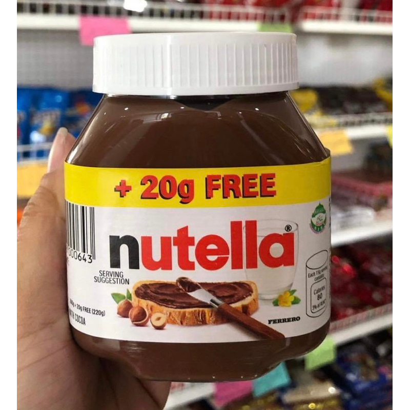 SALE‼️ NUTELLA CHOCOLATE SPREAD 200 / 350 / 750 /950 GRAMS | Shopee ...