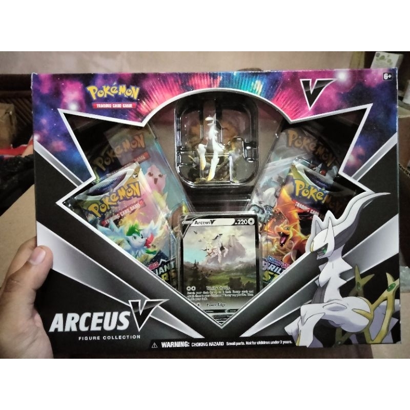 Arceus V Figure Collection Box | Pack are Cosmic Eclipse, Brilliant ...