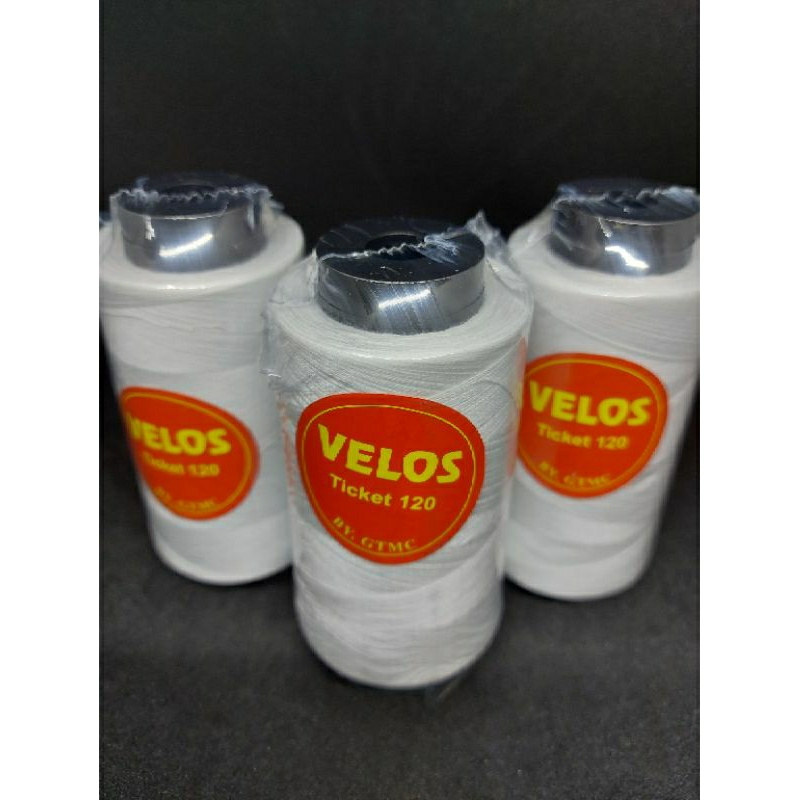 Velos Sewing Thread Tkt 120, 100% Polyester, 3000 yards | Shopee ...