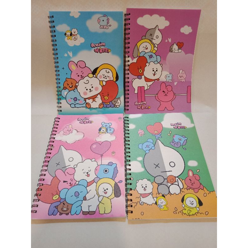 BTS BT21 A5 Spiral Notebook | Shopee Philippines