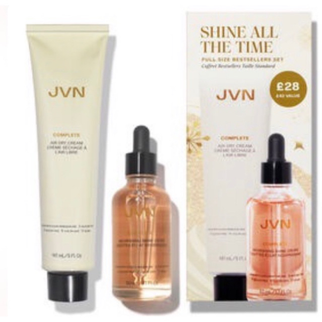 ONHAND JVN SHINE ALL THE TIME COMPLETE AIR DRY CREAM & NOURISHING SHINE ...