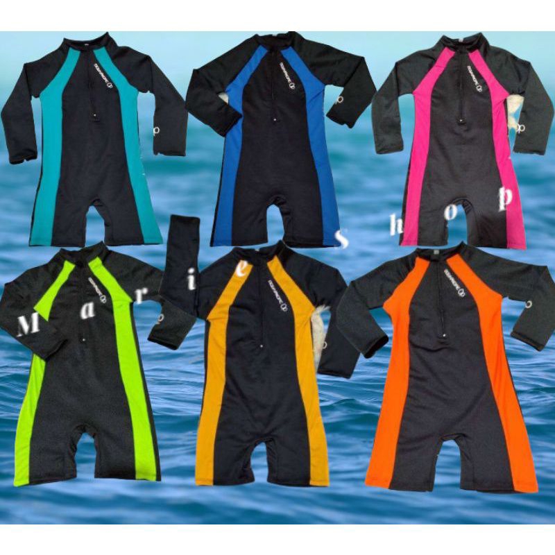 rush guard overall for kids (2-10 years old) | Shopee Philippines