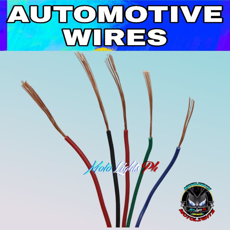 5.5 Automotive wire for accessories like Mini driving light, horn Etc ...