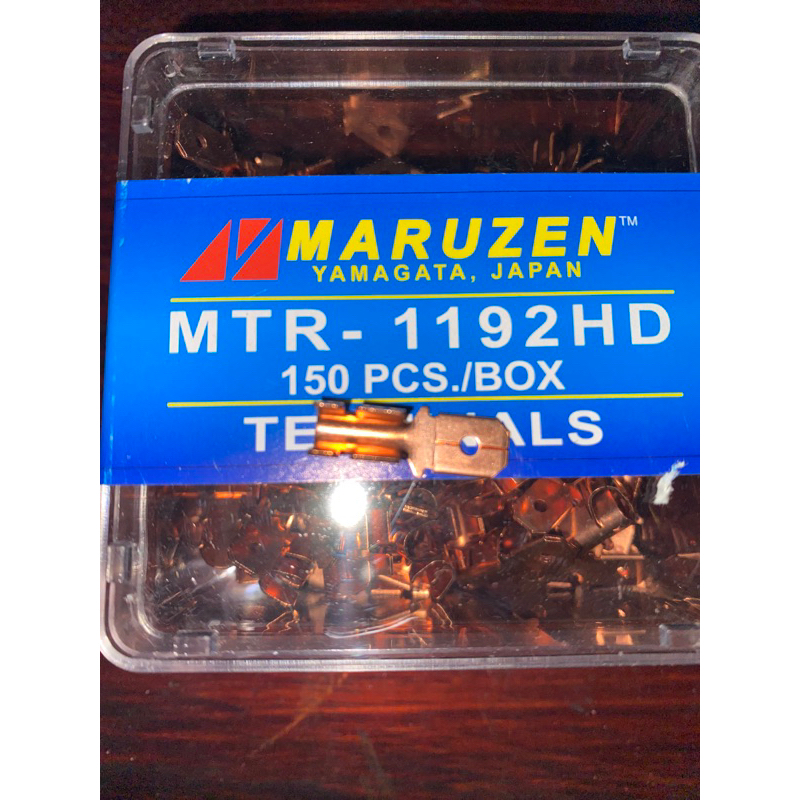 Heavy Duty Male/Female Terminal MTR-1192HD/Mtr-1974HD 3/16 Copper Red ...