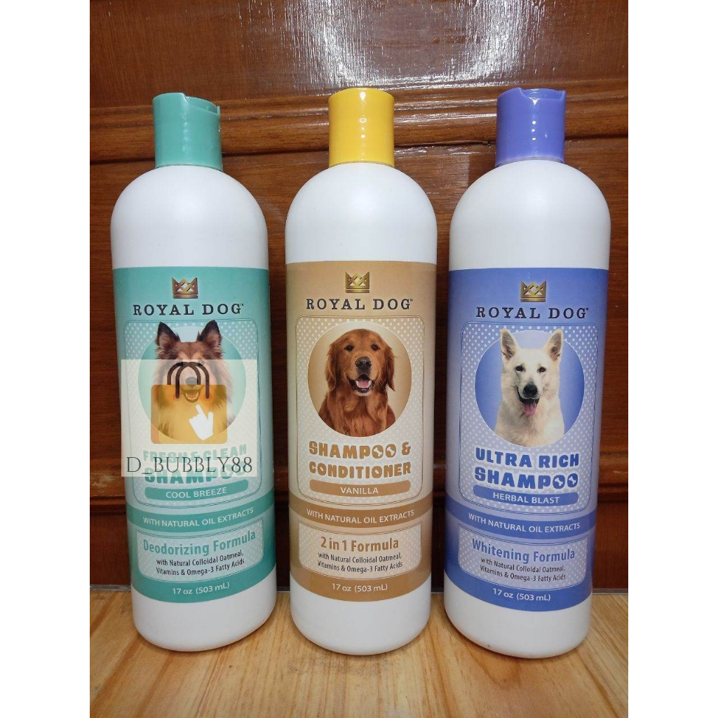 Royal Dog Ultra Rich Shampoo & Conditioner (503 ml) | Shopee Philippines