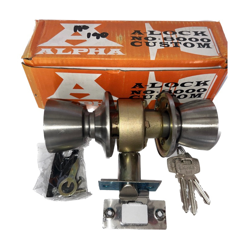 Alpha Door Knob/Door Lock | Shopee Philippines
