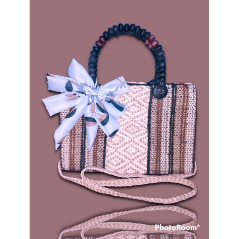 2in1 Native Abaca Bags (Handbag/Slingbag) | Shopee Philippines