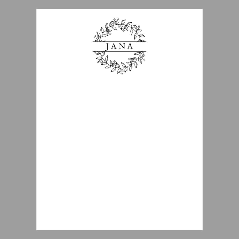 Personalized Name Frame Notepad -FRAME | Shopee Philippines