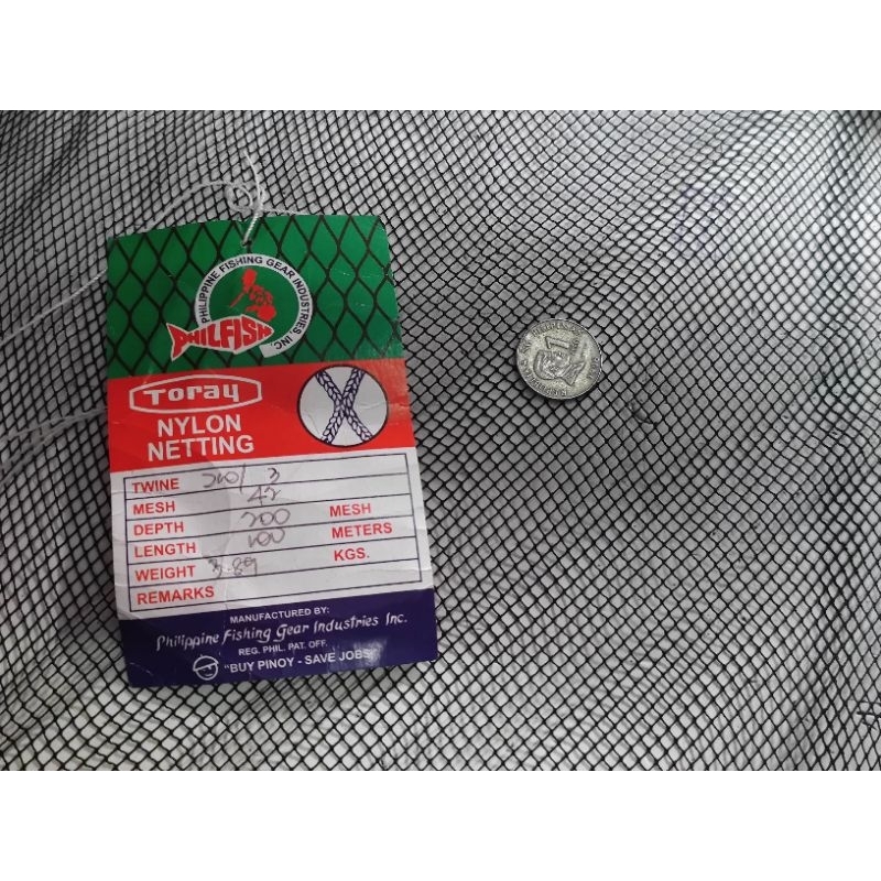 [Per Meter] Knotless Multinet Fishing Net / Kuralon Net | Shopee ...