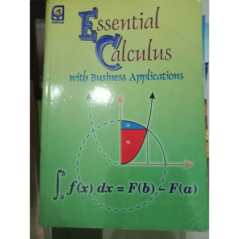 essential calculus with business application ( abiva) | Shopee Philippines