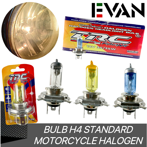 Bulb H4 Standard For Motorcycle Halogen Made in Thailand | Shopee ...
