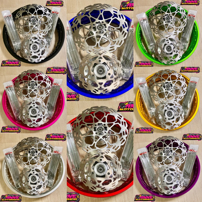 Rimset For Raider 150 Carbtye Fi Feew Bearing Spacer(Bigdisc) | Shopee ...