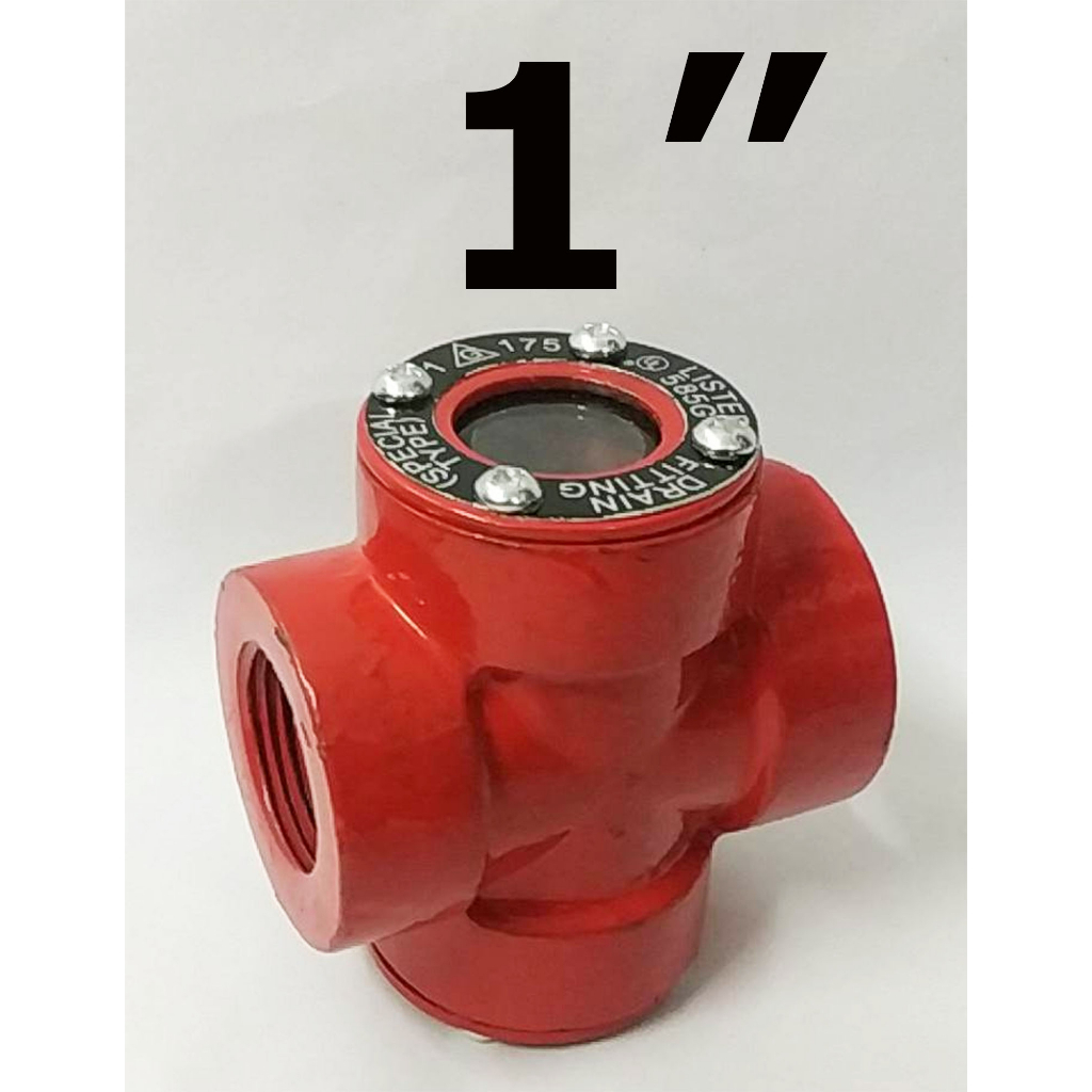 SIGHT GLASS 1" SPECIAL TYPE DRAIN FITTING UL LISTED 585G ...