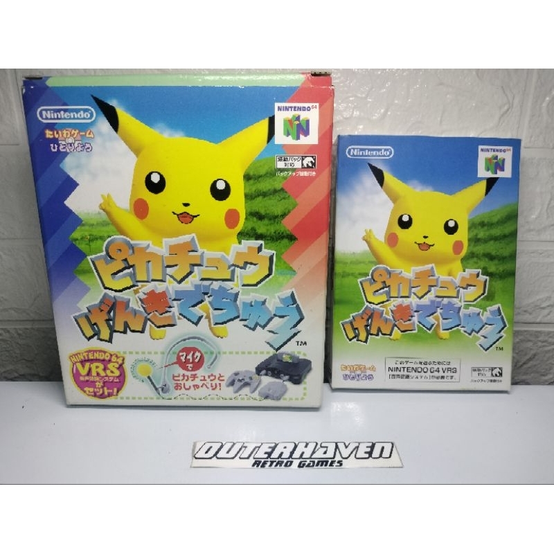 N64 Hey You Pikachu CIB (Microphone Bundle) | Shopee Philippines