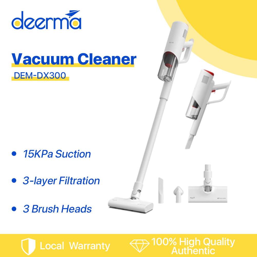 Deerma DX300 Portable 15KPA HandHeld Vacuum Cleaner Household Strength Dust Collector Home ...