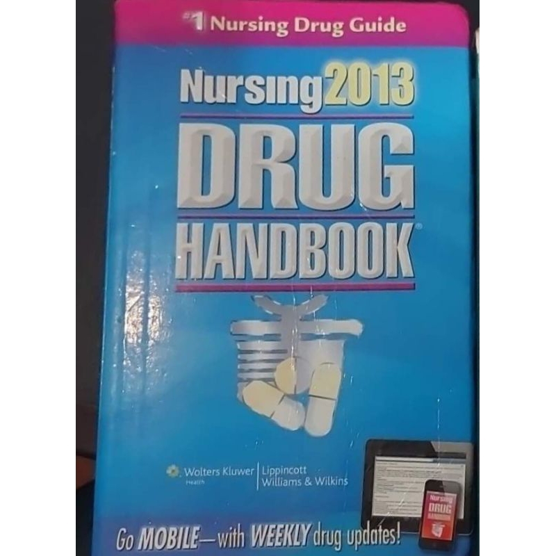 Nursing Drug Handbook 2013 | Shopee Philippines