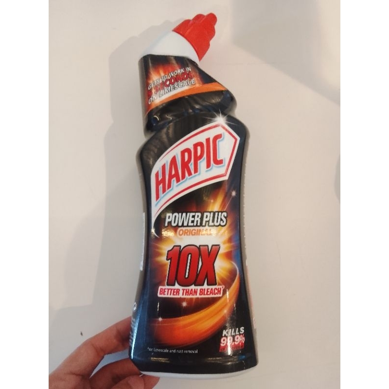 Harpic Power Plus 10x Better Than Bleach Toilet Cleaner 680ml | Shopee Philippines
