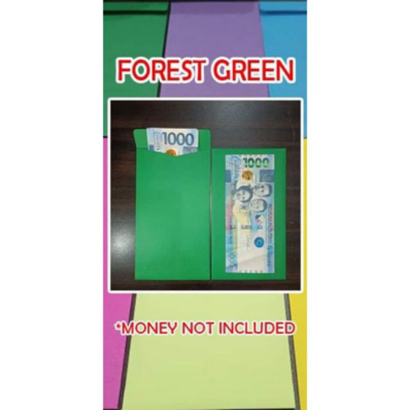 10pcs Coin / Money / Cash / Mini / Pay Envelope 200gsm Paper | Shopee ...
