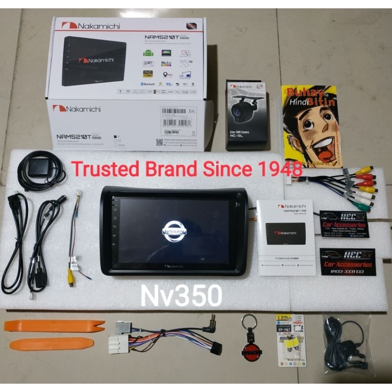 Nv350 Urvan 9" Android Nakamichi Head Unit Stereo Tv Monitor | Shopee ...