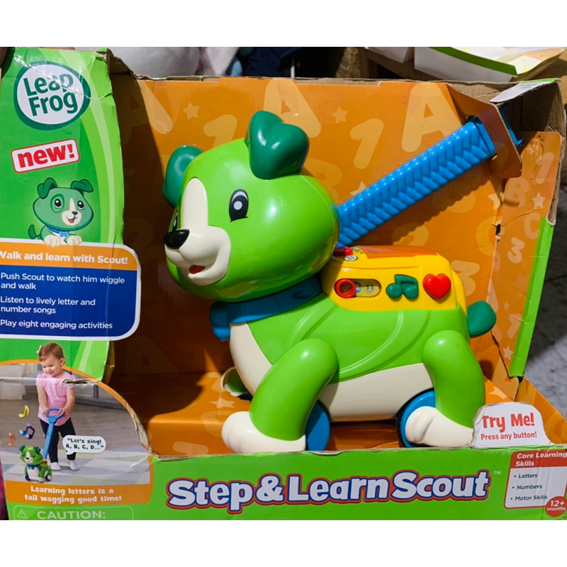 Leapfrog Step and Learn Scout (DENTED BOX ONLY) | Shopee Philippines