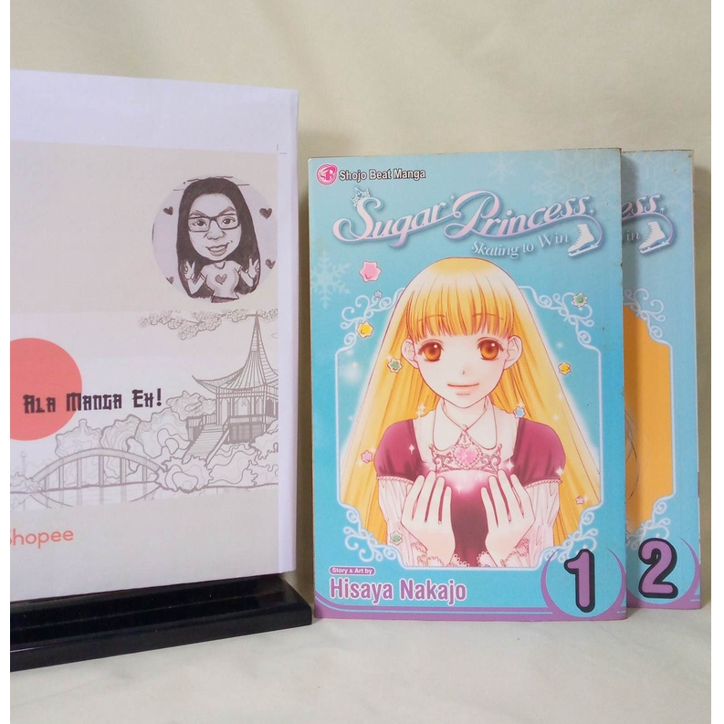 Sugar Princess: Skating To Win Vol 1-2 Complete Set Manga by Hisaya ...