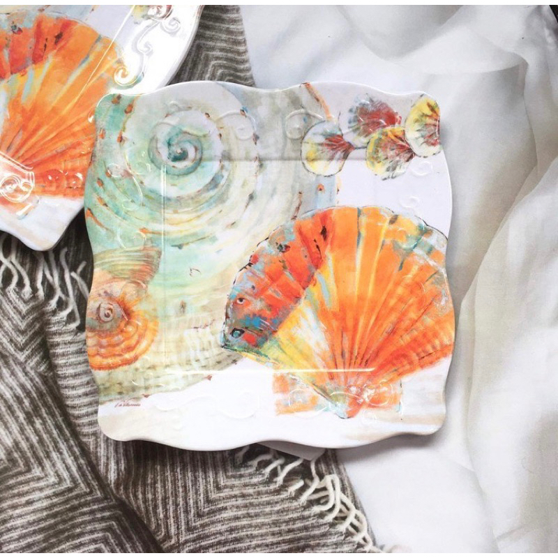 Arielle Shell Melamine Plate | Shopee Philippines