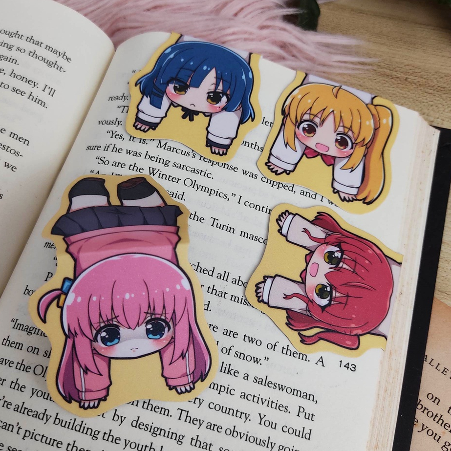 BOCCHI the Rock! Chibi Magnetic Bookmark | Shopee Philippines
