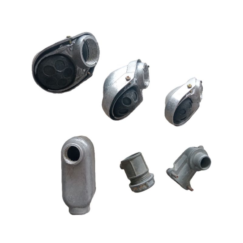 Electrical Fittings| Entrance Cap 1/2, 3/4, 1 | Conduit Body w/ cover 1 ...