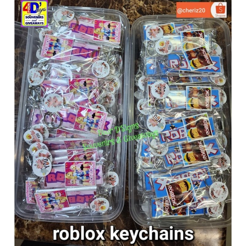 roblox keychains for souvenir giveaways | Shopee Philippines