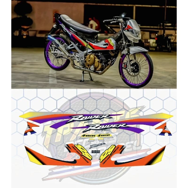 RAIDER 125 LIMITED EDITION STICKER DECALS | Shopee Philippines