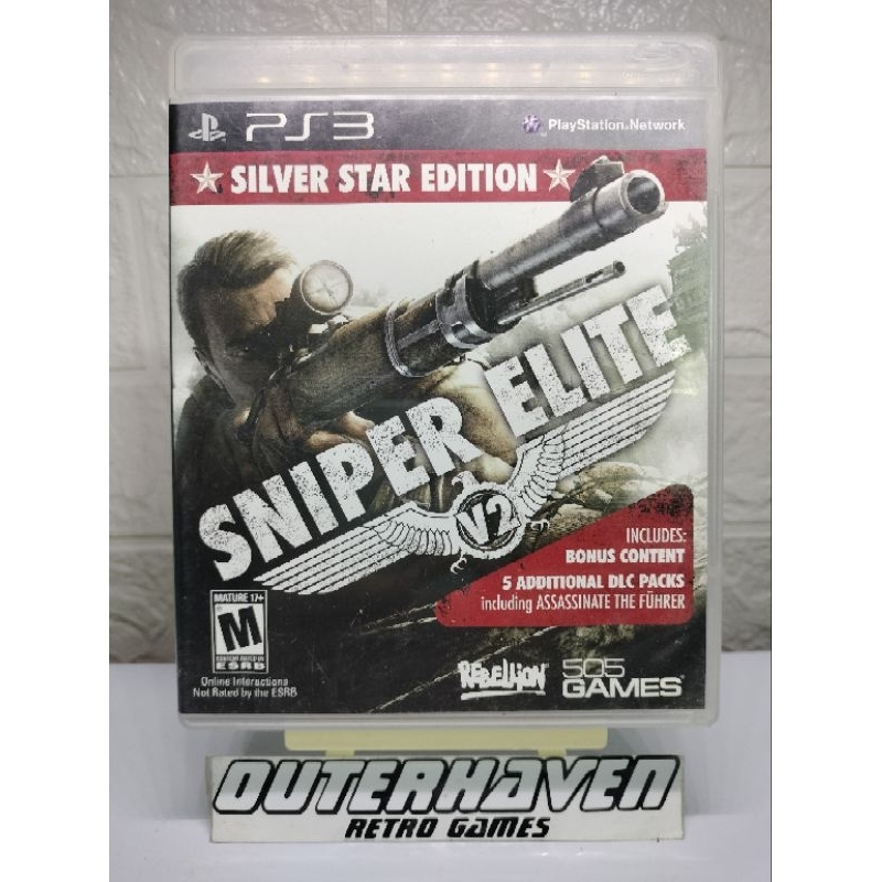 PS3 Sniper Elite V2 R1 (Silver Star Edition) | Shopee Philippines